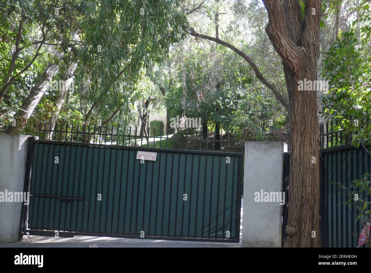 Michael Jordans House Gate