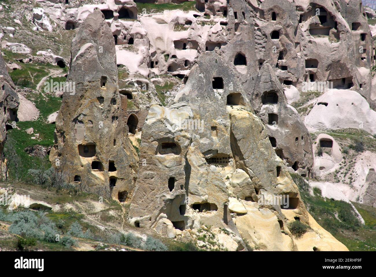 Tuff stone erosion near uchisar hi-res stock photography and images - Alamy