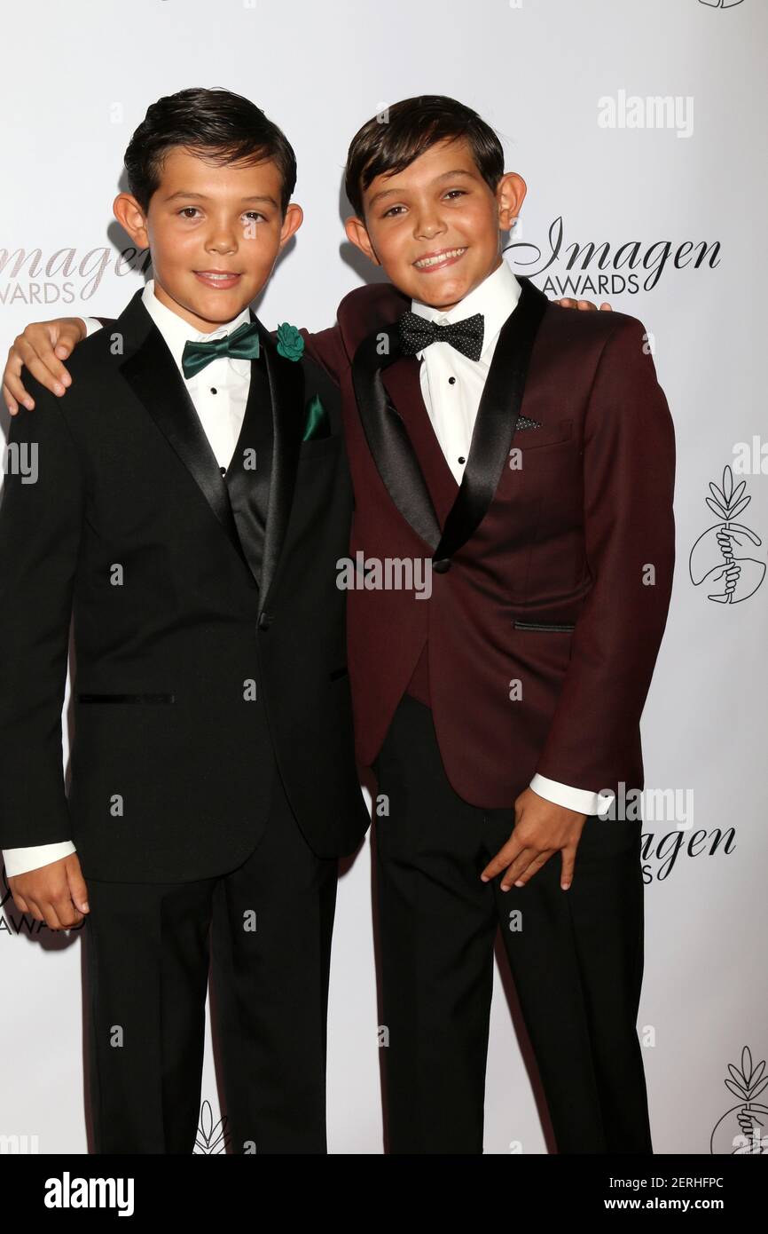 LOS ANGELES - AUG 25: Ethan Kent, Gavin Kent at the 33rd Annual Imagen ...