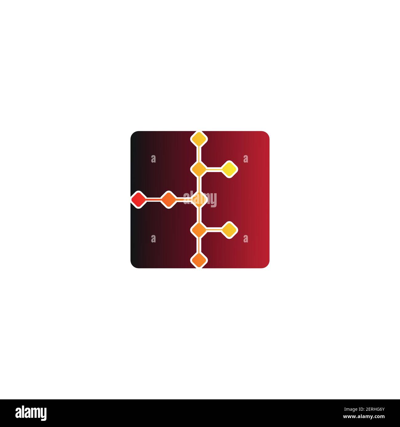 Technology connection icon for apps or websites Stock Vector Image ...