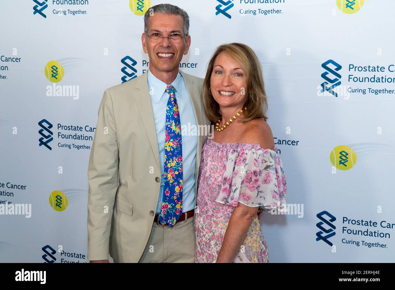 David Feinberg and Andrea Feinberg attend the 14th Annual Prostate ...
