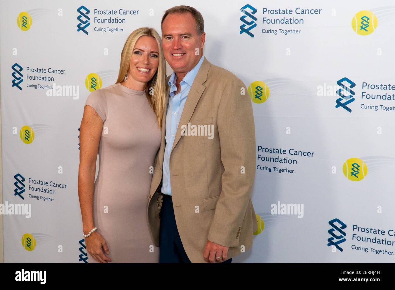 Alyssa Leach and Rick Leach attend the 14th Annual Prostate Cancer ...