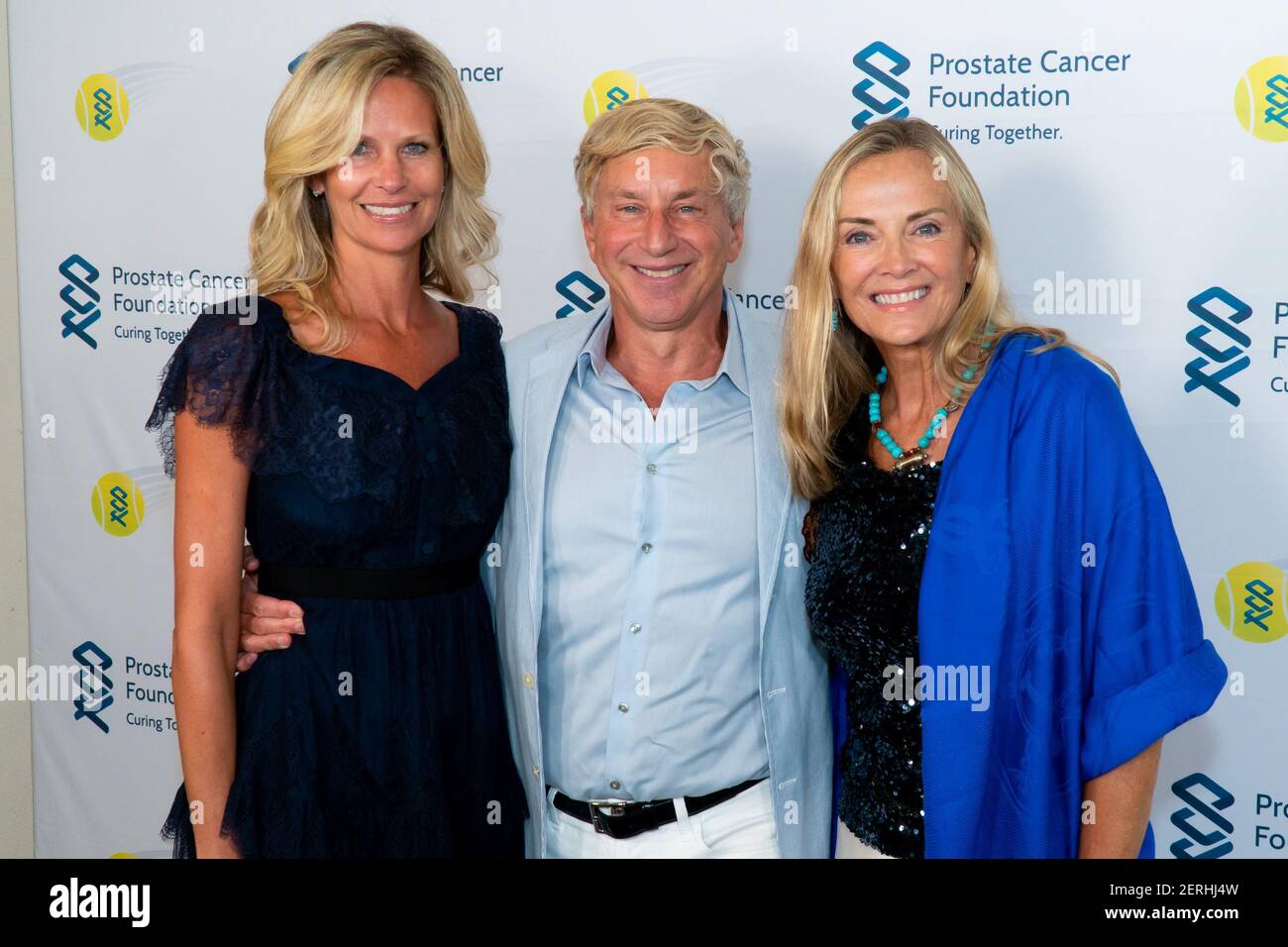 Michele Gradin and Dr. Erik Braverman and Bonnie Pfeifer Evans attend ...