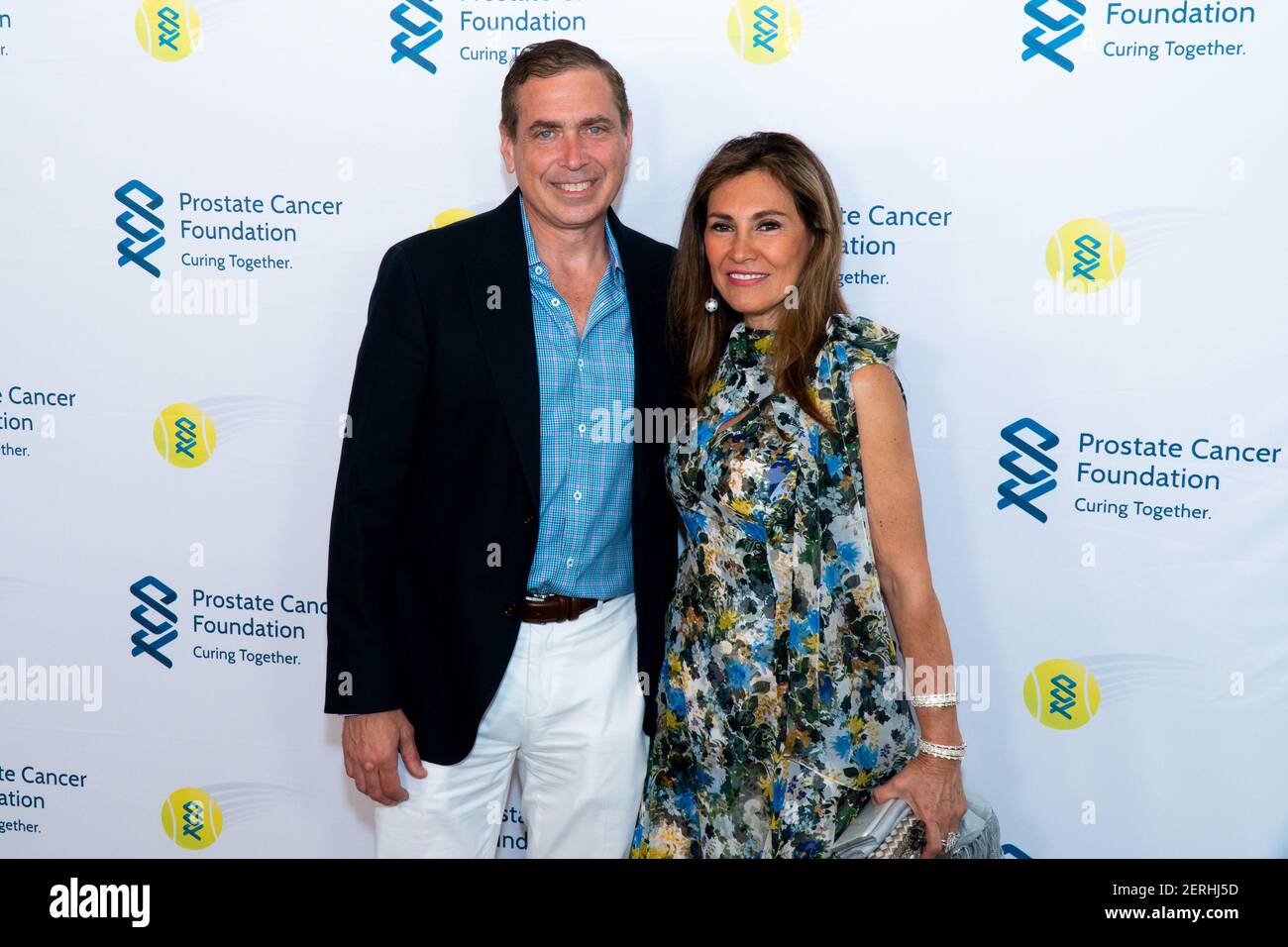 Kenneth Fishel and Maria Fishel attend the 14th Annual Prostate Cancer ...
