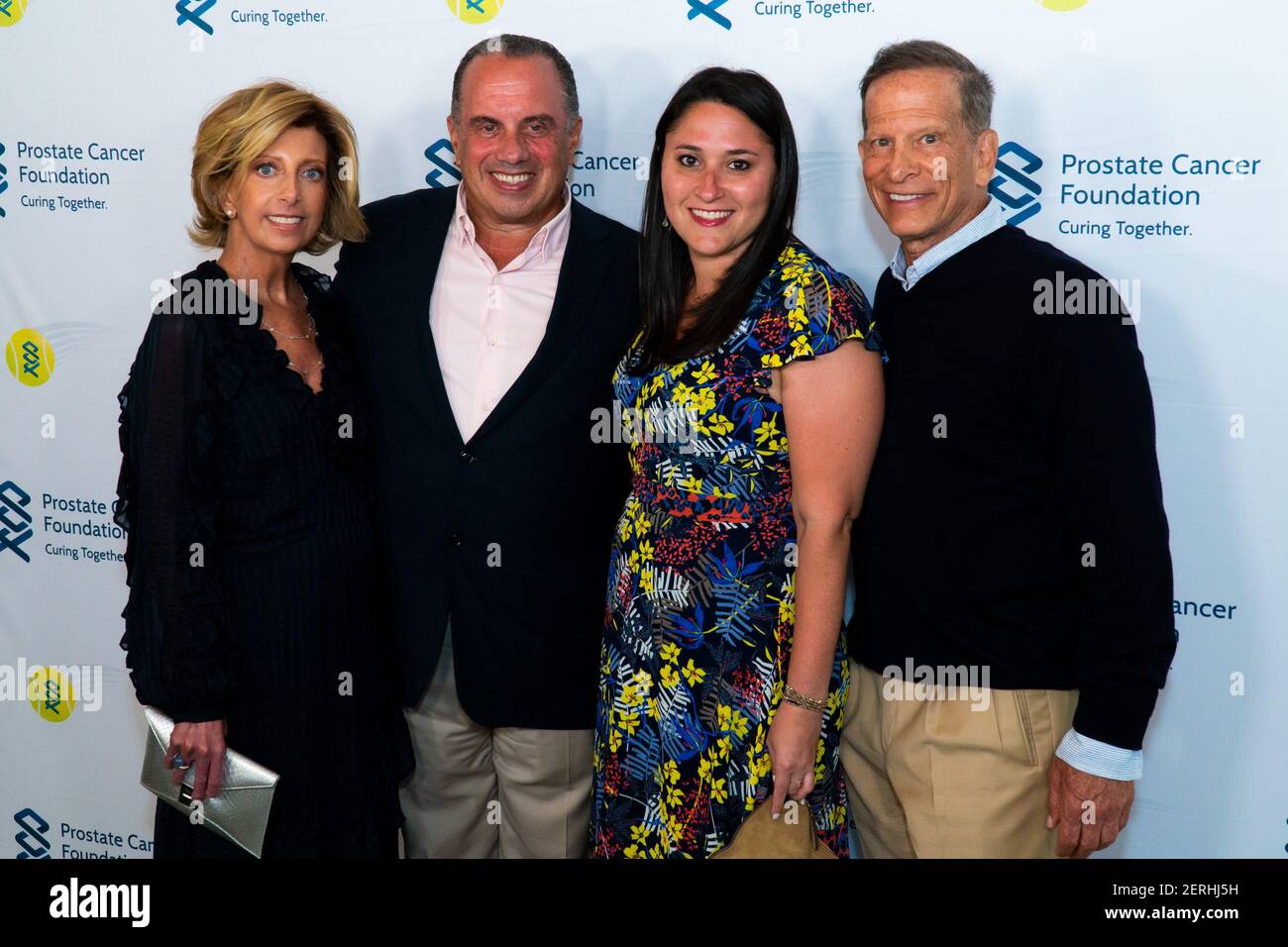 Patty Manoff, Mark Manoff, Sarah Sandler and Richard Merkin attend the ...