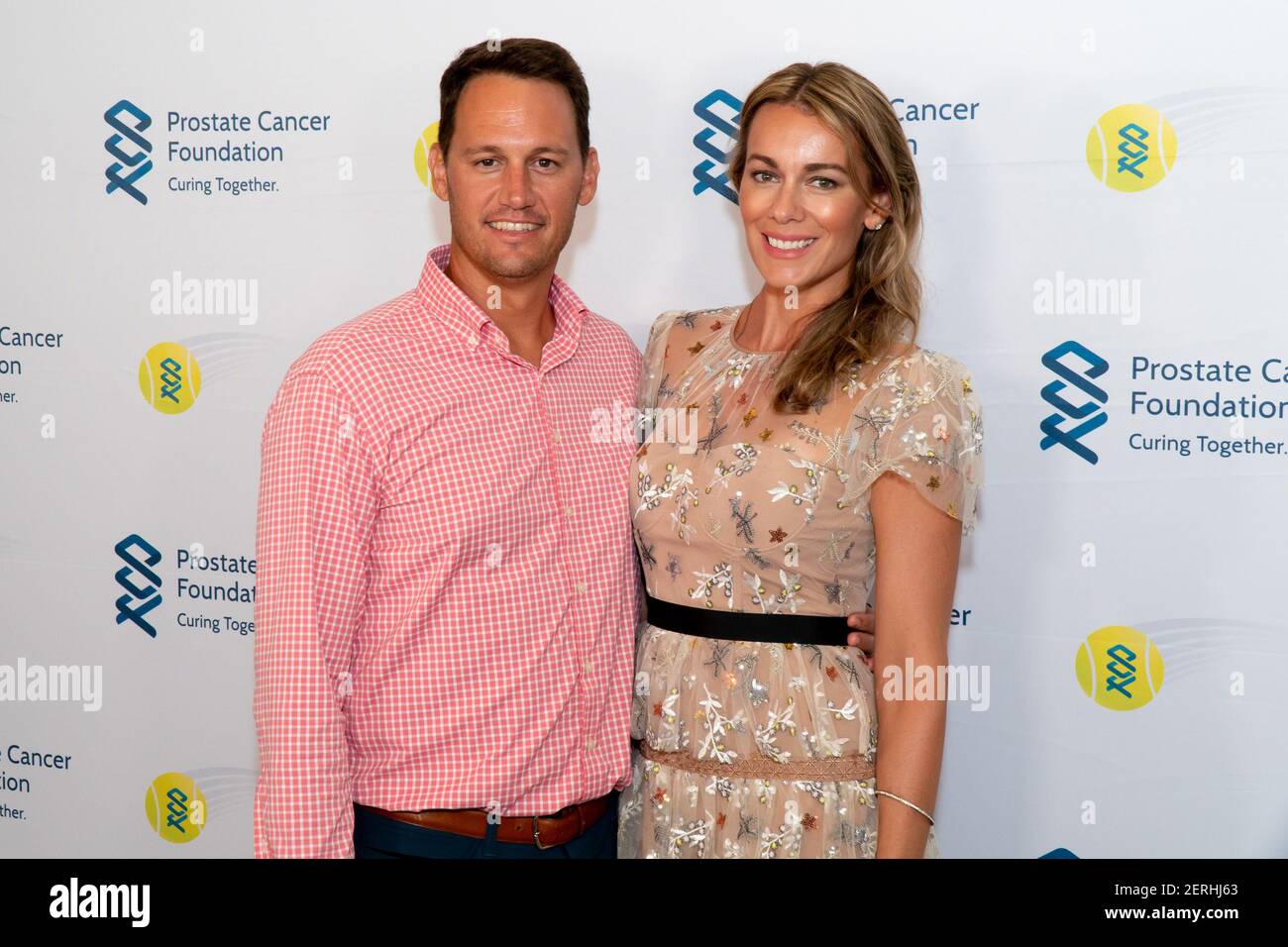 Graydon Oliver and Natasha Oliver attend the 14th Annual Prostate ...