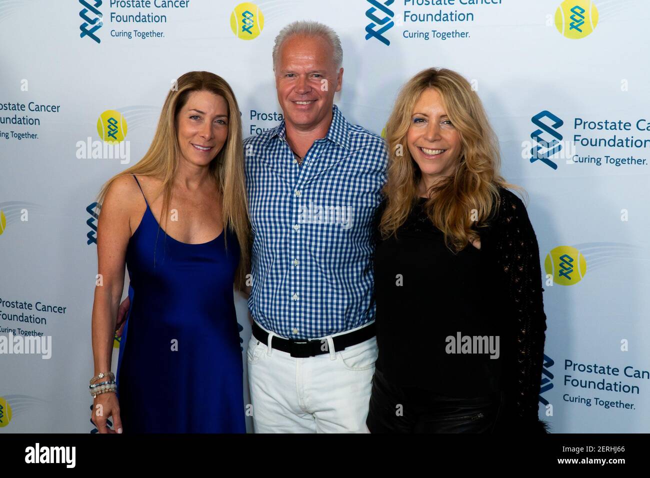 Robyn Rabin, Derrick Fox and Dara Levy attend the 14th Annual Prostate ...
