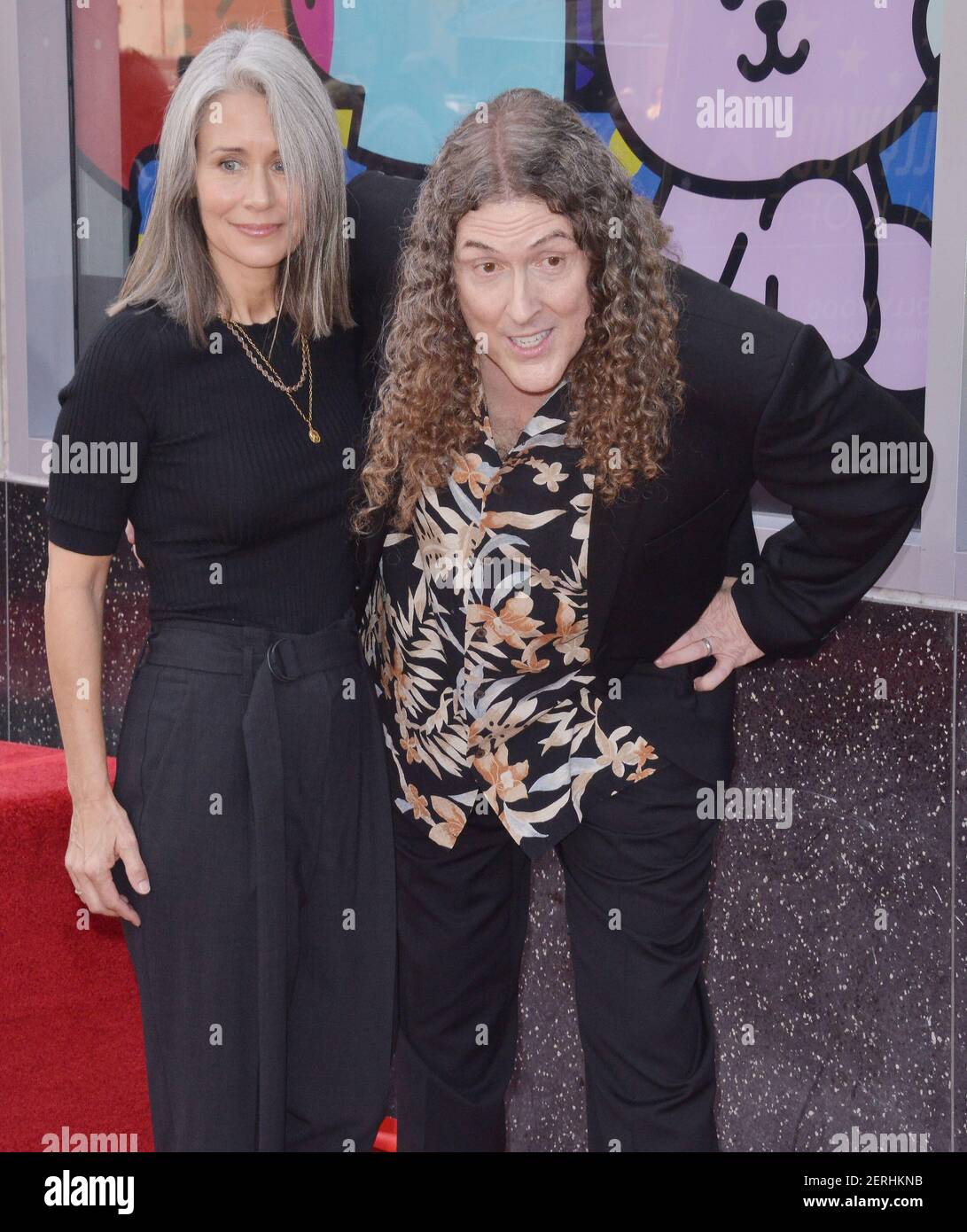 (L-R) Suzanne Yankovic and Weird Al Yankovic at the Weird Al Yankovic ...