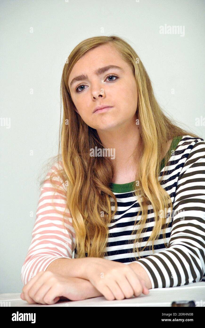 Elsie Fisher at the Hollywood Foreign Press Association press ...