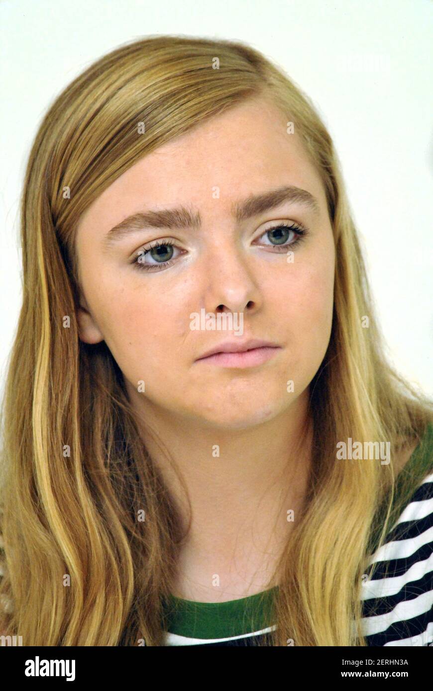 Elsie Fisher at the Hollywood Foreign Press Association press ...