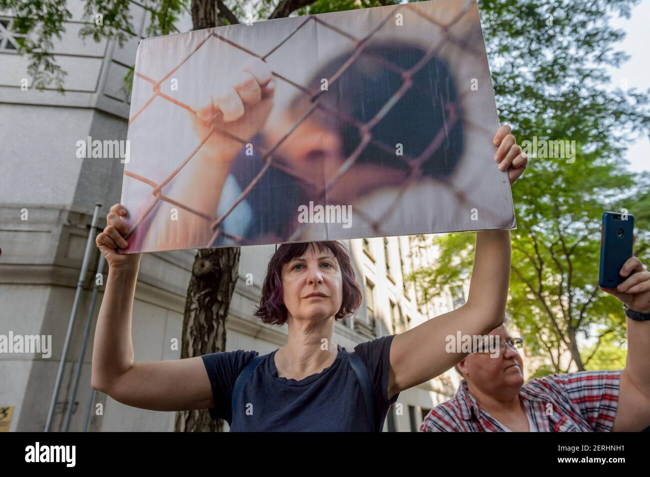Patricia Okoumou, the woman who scaled the Statue of Liberty, headed ...