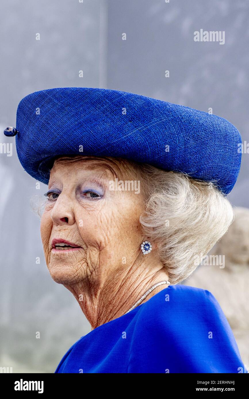 24-8-2018 DOORN - Princess Beatrix during the opening of the exhibition ...
