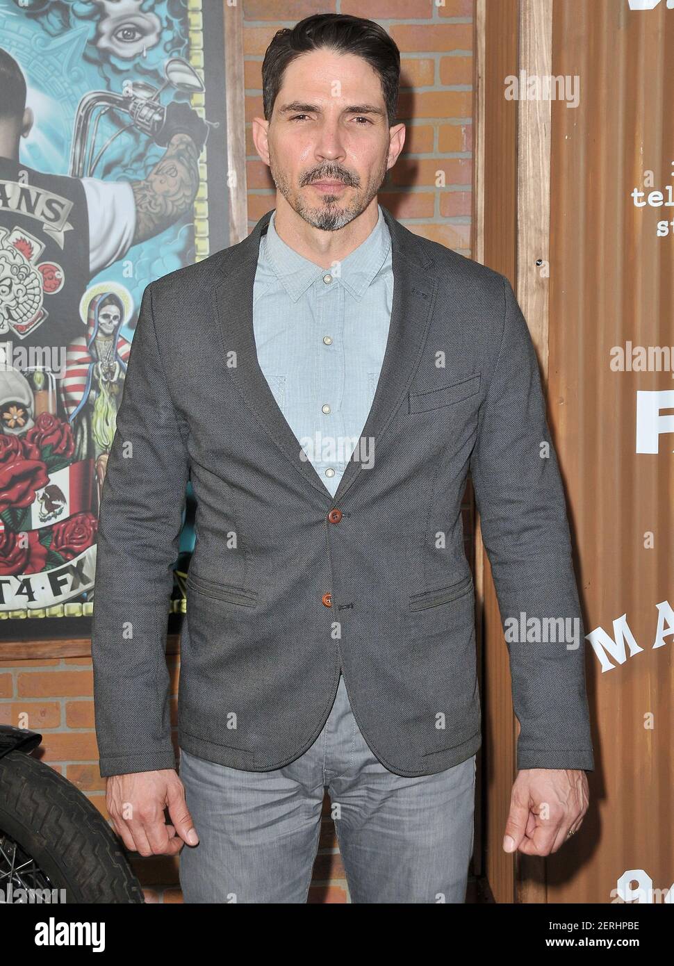 Maurice Compte arrives at FX's "Mayans M.C." Premiere held at the TCL ...