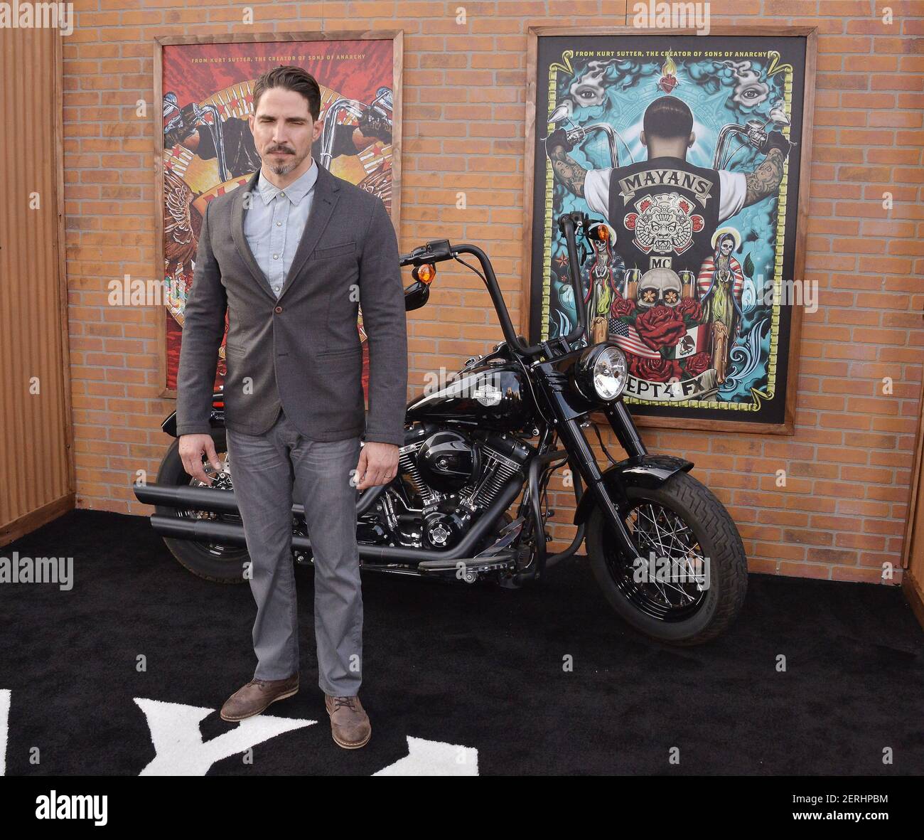 Maurice Compte arrives at FX's "Mayans M.C." Premiere held at the TCL ...