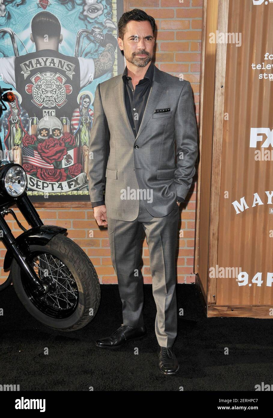 Danny Pino arrives at FX's "Mayans M.C." Premiere held at the TCL ...