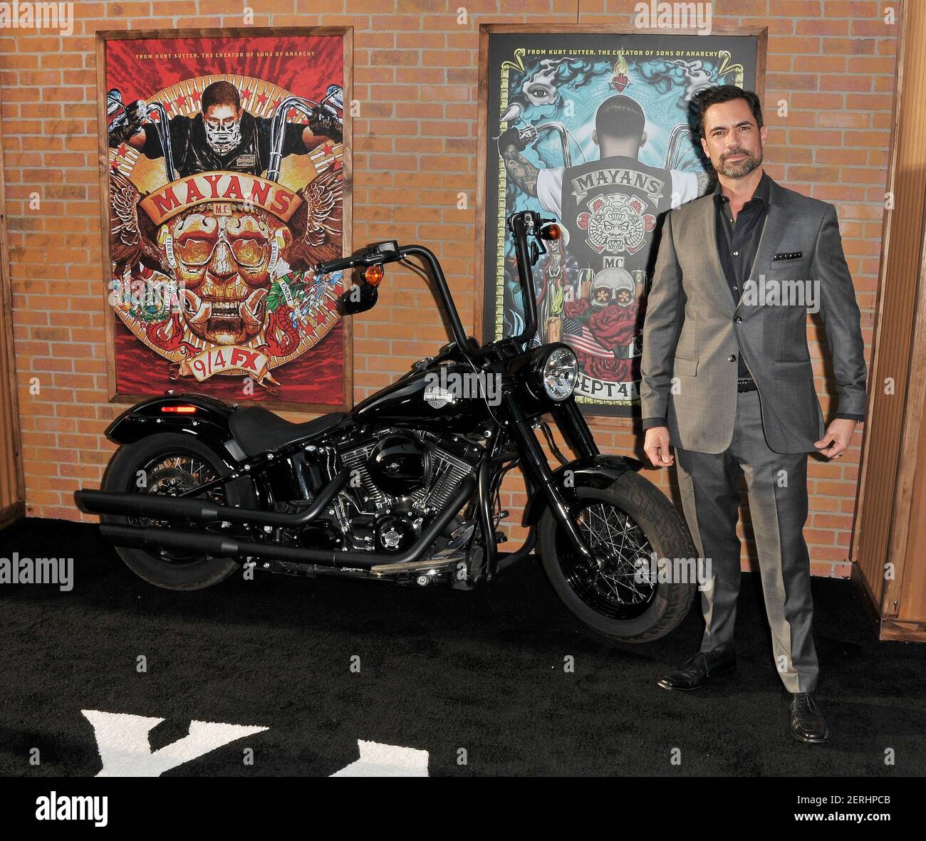 Danny Pino arrives at FX's "Mayans M.C." Premiere held at the TCL ...