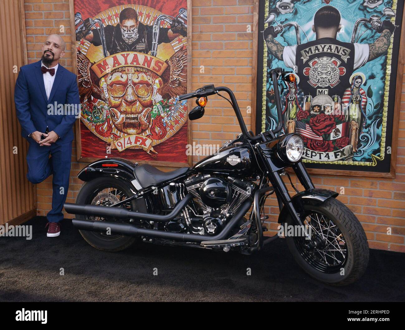 Joseph Lucero arrives at FX's "Mayans M.C." Premiere held at the TCL ...