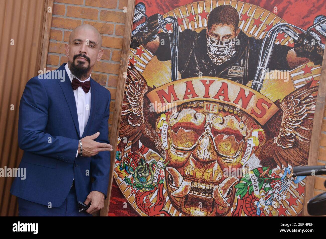 Joseph Lucero arrives at FX's "Mayans M.C." Premiere held at the TCL ...