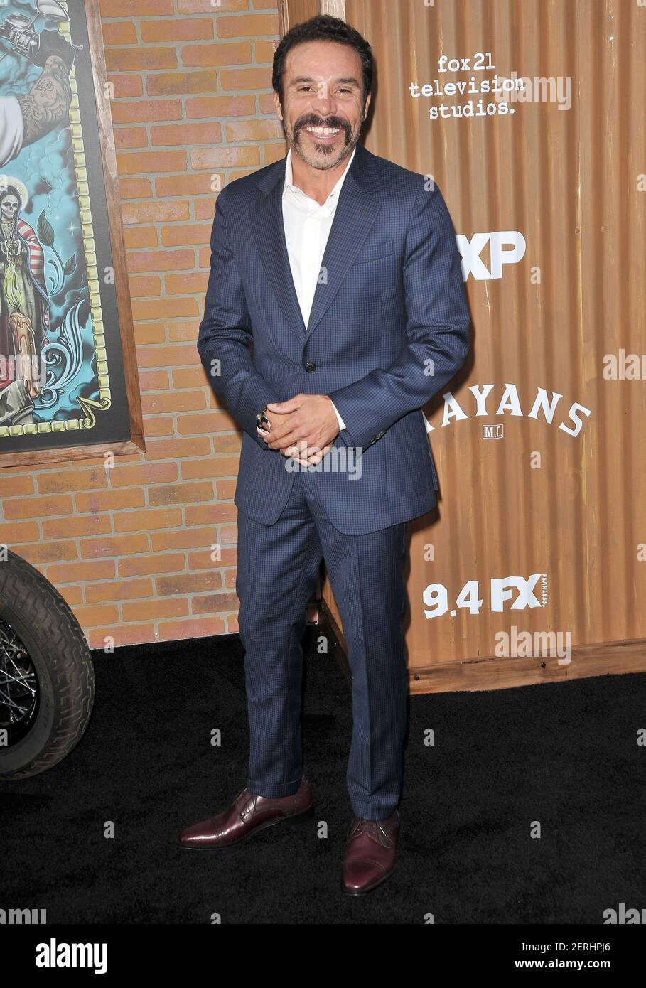Michael Irby arrives at FX's "Mayans M.C." Premiere held at the TCL ...