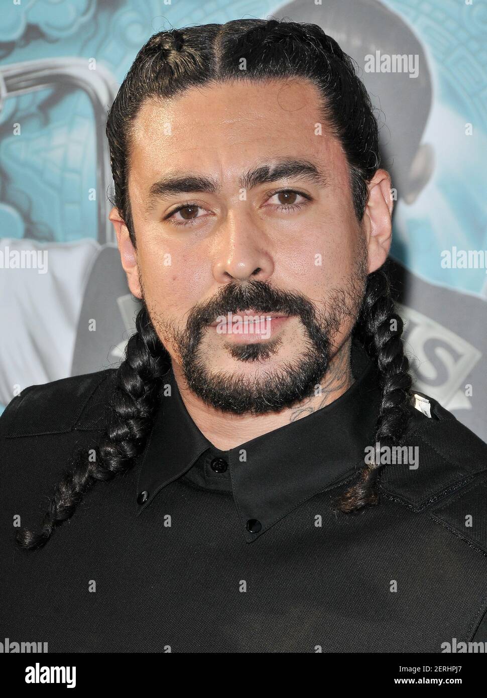 Gino Vento arrives at FX's "Mayans M.C." Premiere held at the TCL ...