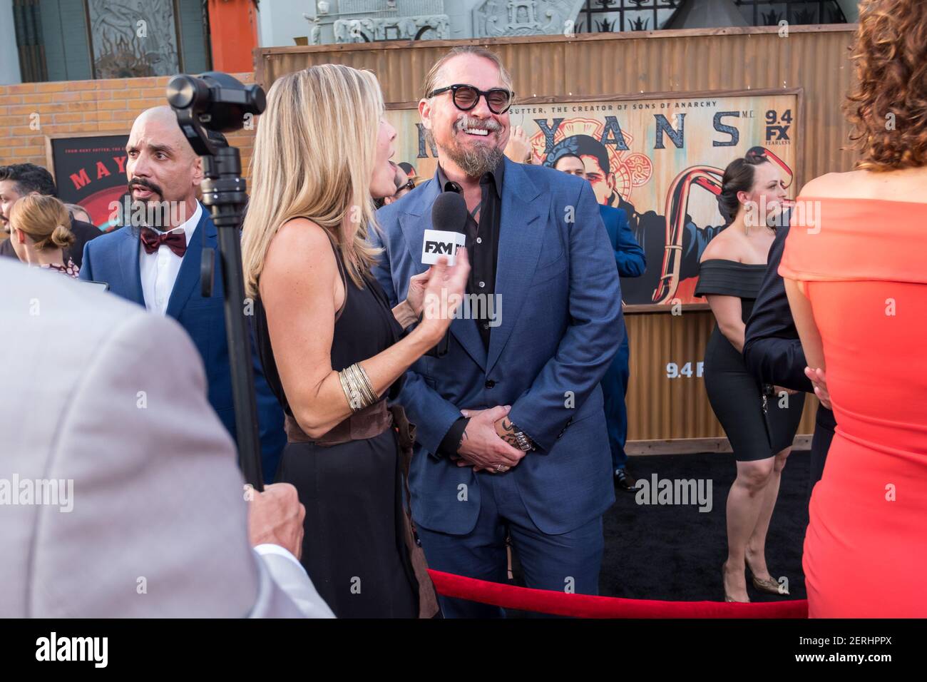 HOLLYWOOD - AUGUST 28: Kurt Sutter attends the red carpet premiere ...