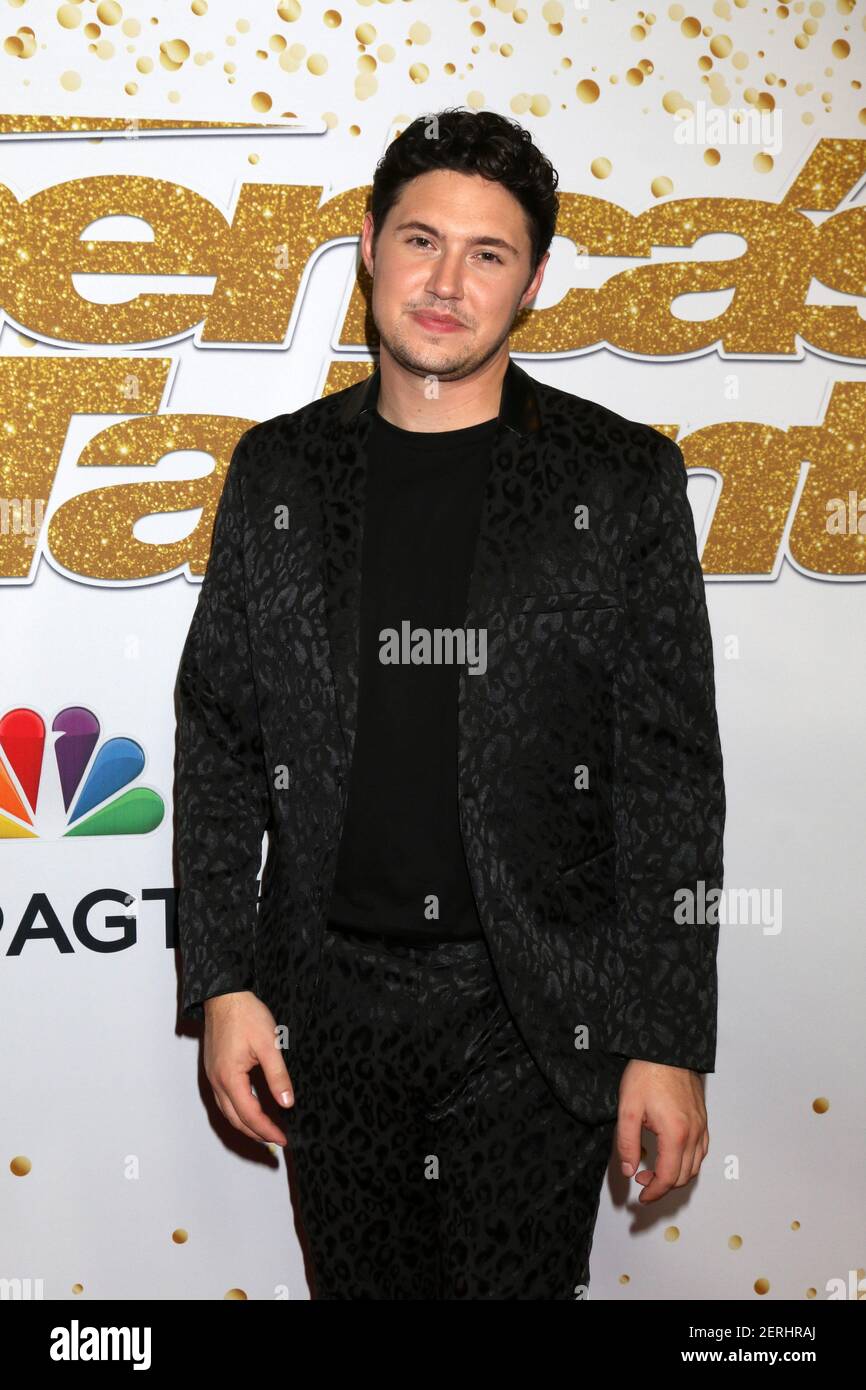 LOS ANGELES - AUG 28: Daniel Emmet at the "America's Got Talent" Live ...