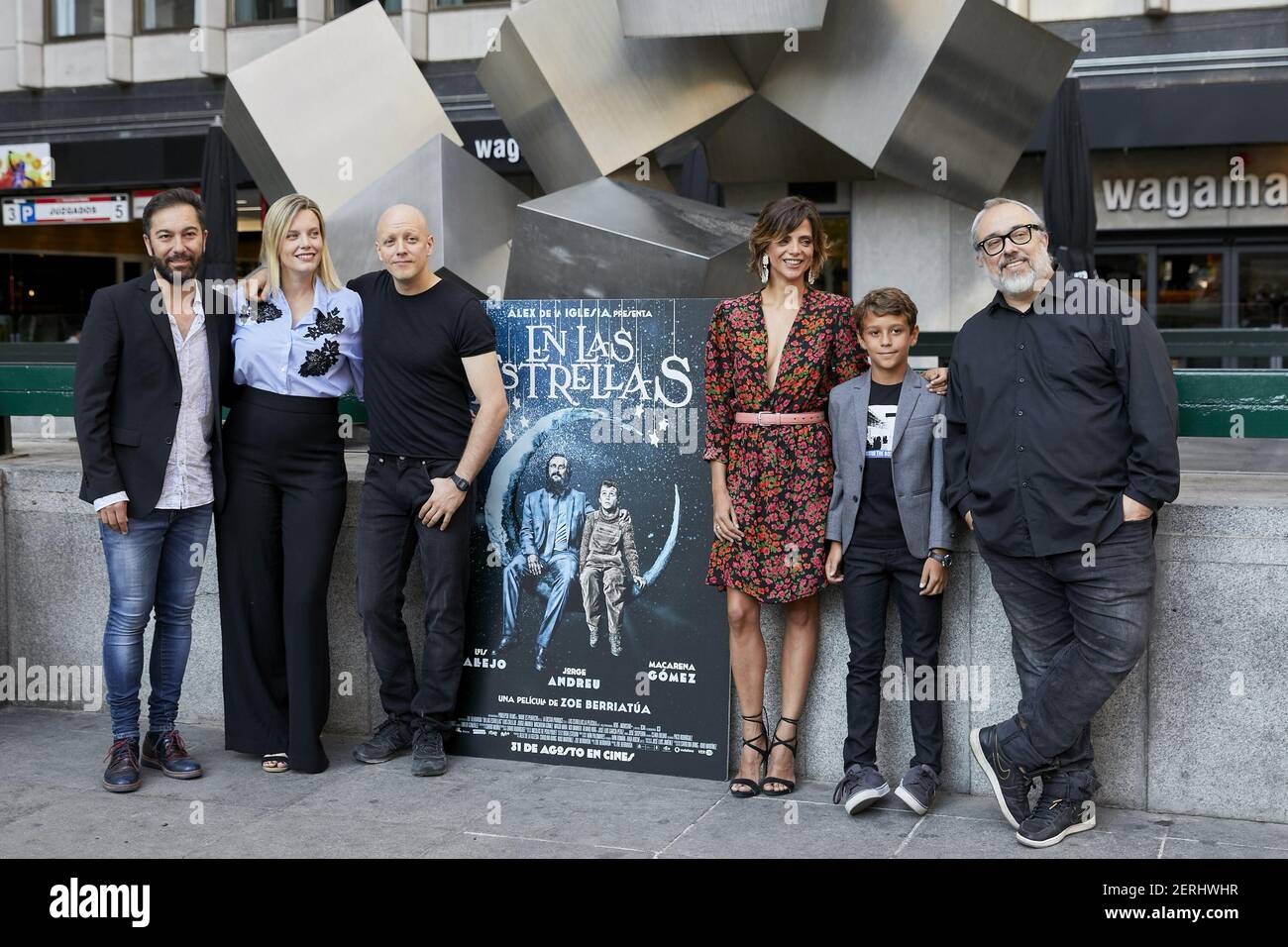 Producers Kiko Martinez, Carolina Bang, director Zoe Berriatua, actress ...