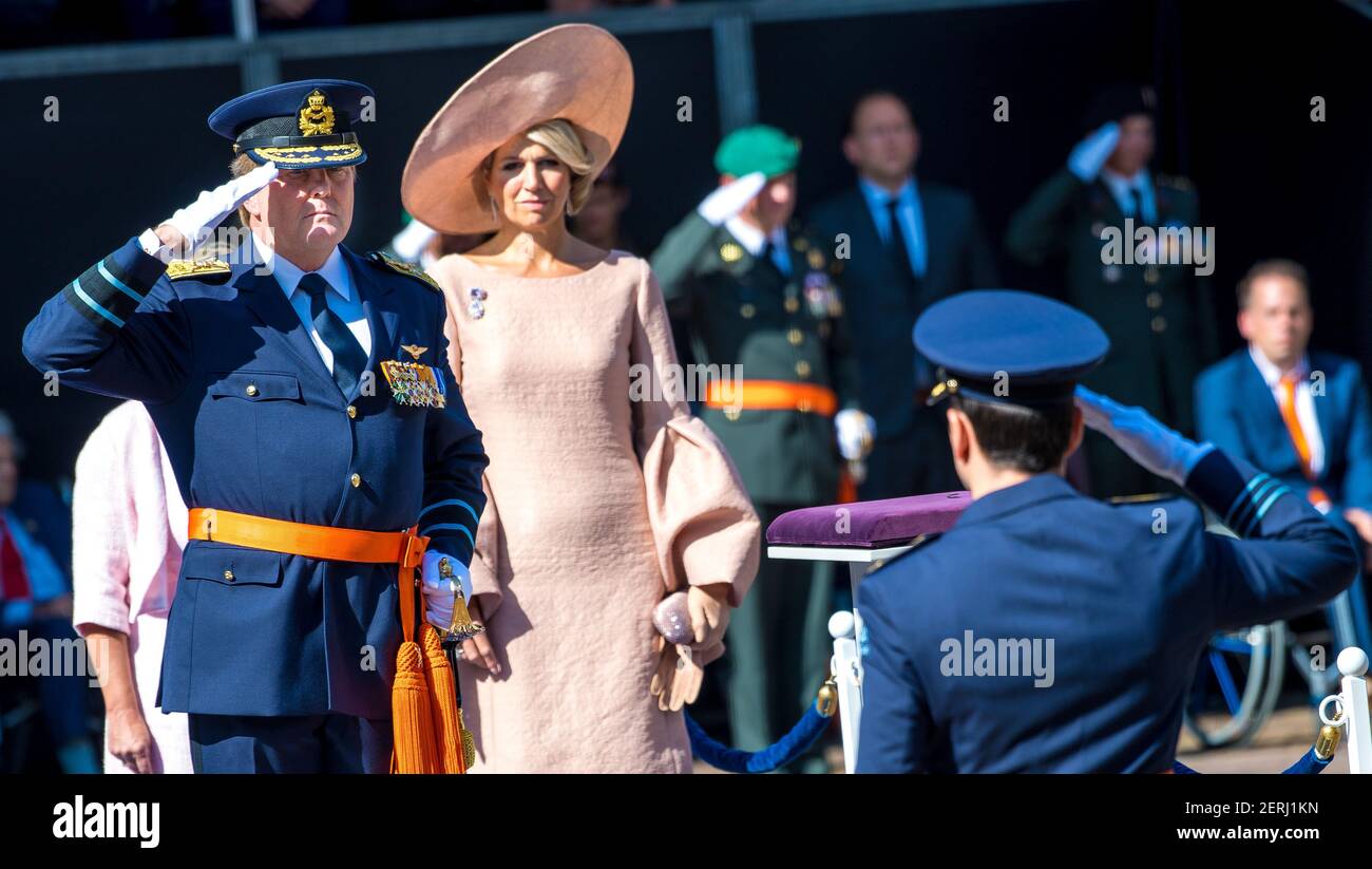 King Willem Alexander, Roy de Ruiter and Queen Maxima during the ...