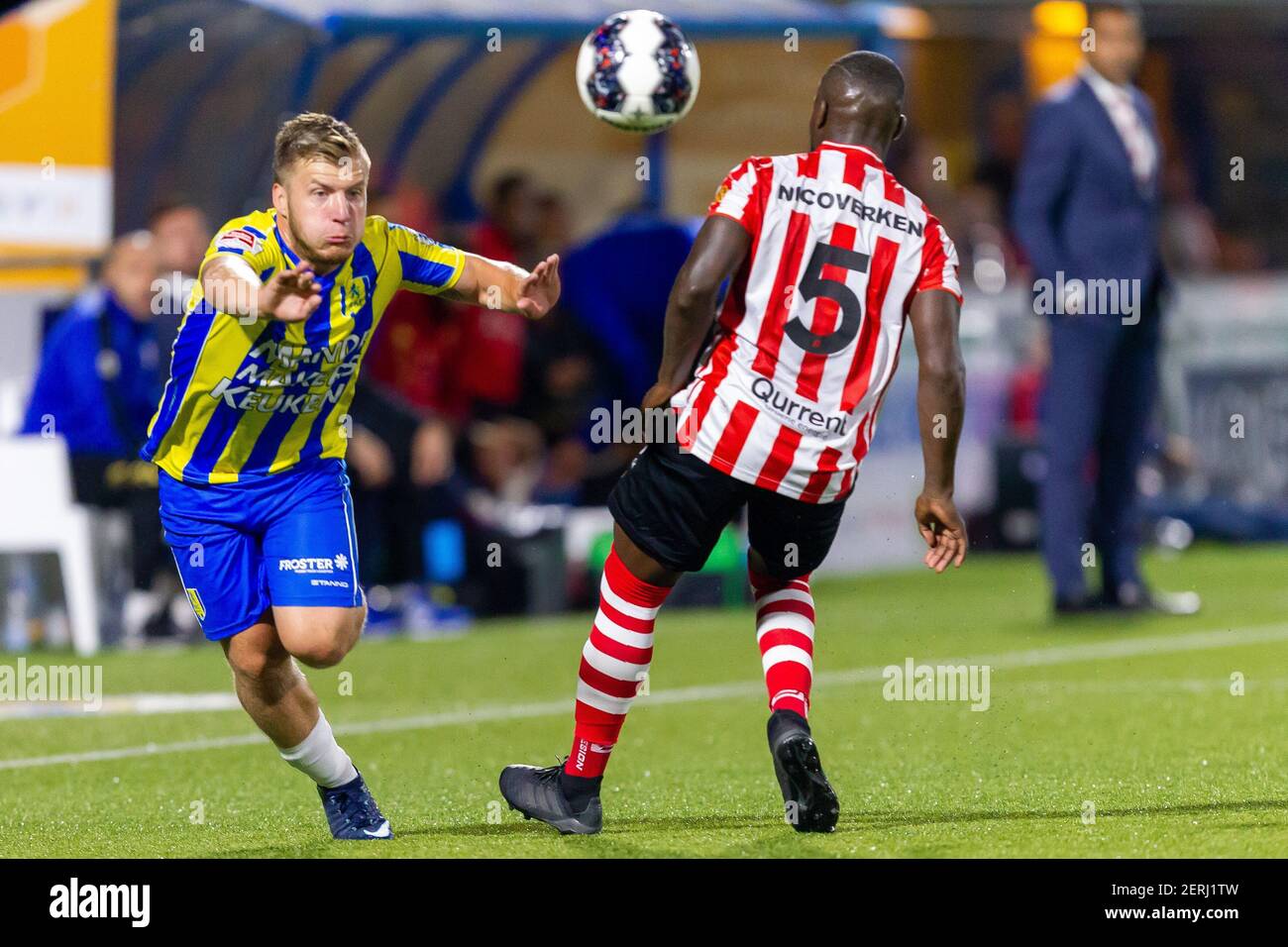 WAALWIJK, 31-08-2018, Mandemakers Stadium, football season 2018 / 2019 ...