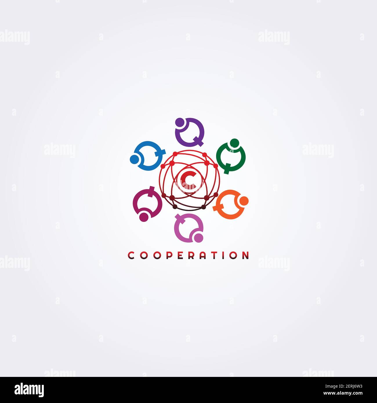 teamwork cooperation icon for apps or websites Stock Vector Image & Art ...