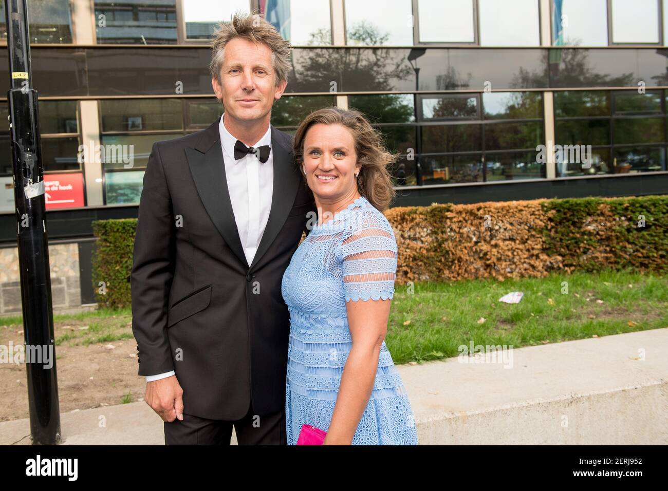 Edwin van der Sar with wife Annemarie van Kesteren during Gala ... Edwin van der Sar with wife Annemarie van Kesteren during Gala ...