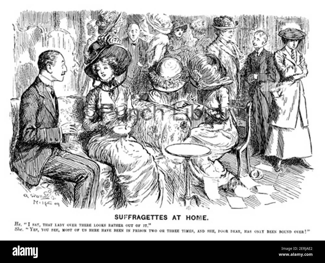 Suffragettes at home hi-res stock photography and images - Alamy