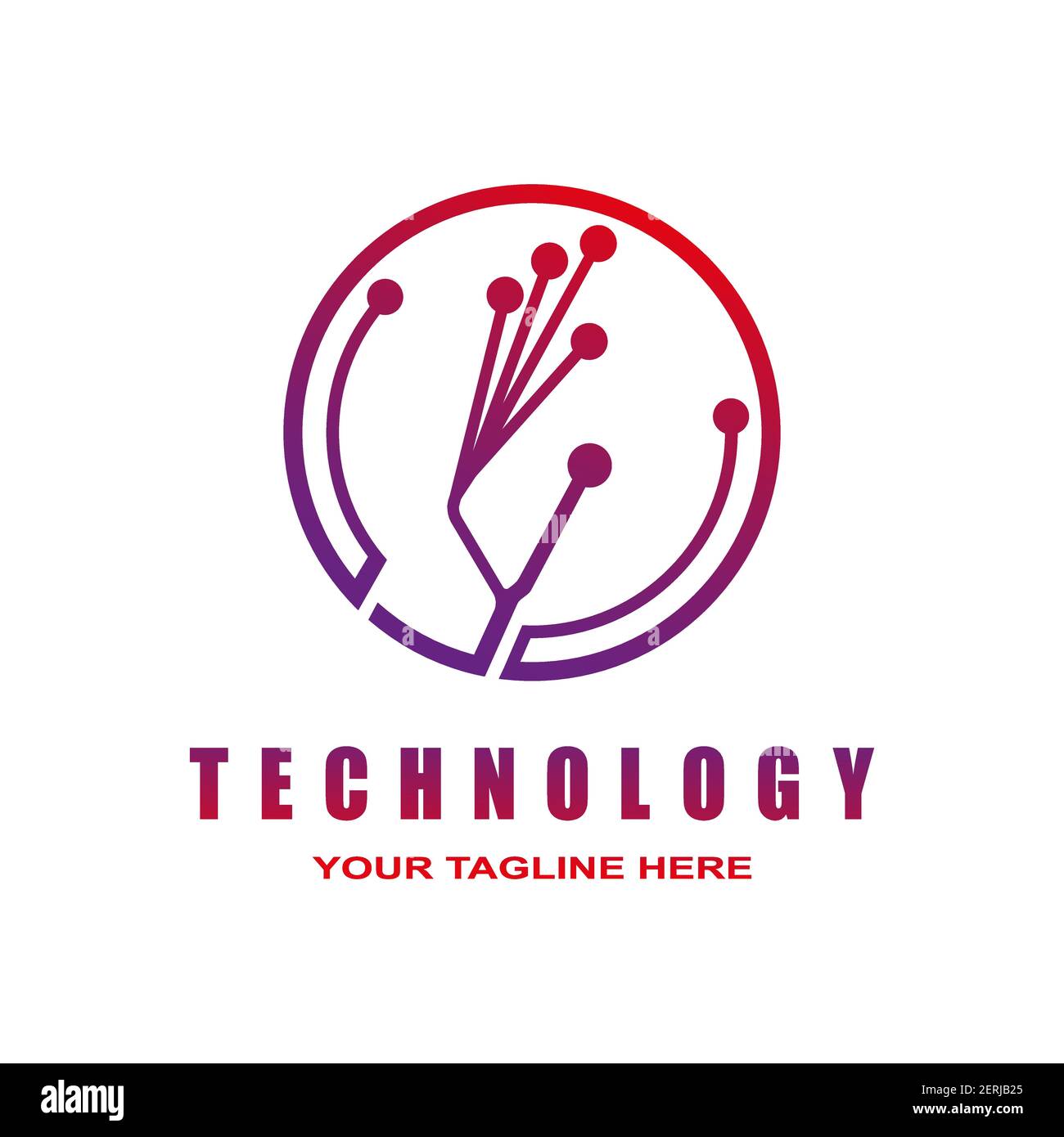 Technology connection icon for apps or websites Stock Vector Image ...