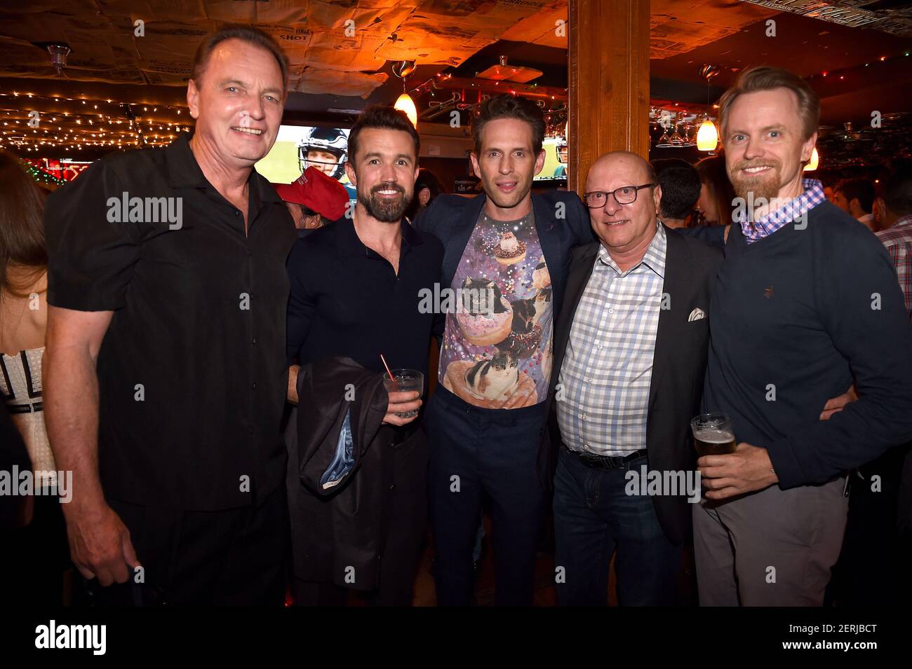 LOS ANGELES - SEPTEMBER 4: Gregory Scott Cummins, Rob McElhenney, Glenn ...