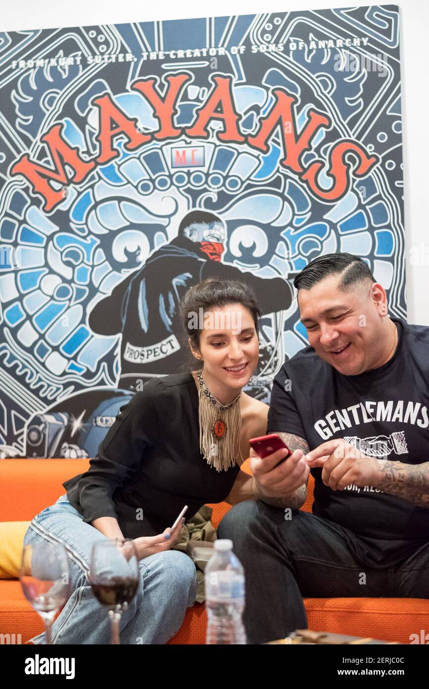 LOS ANGELES - SEPTEMBER 4: Carla Baratta and Frankie Loyal attend a ...
