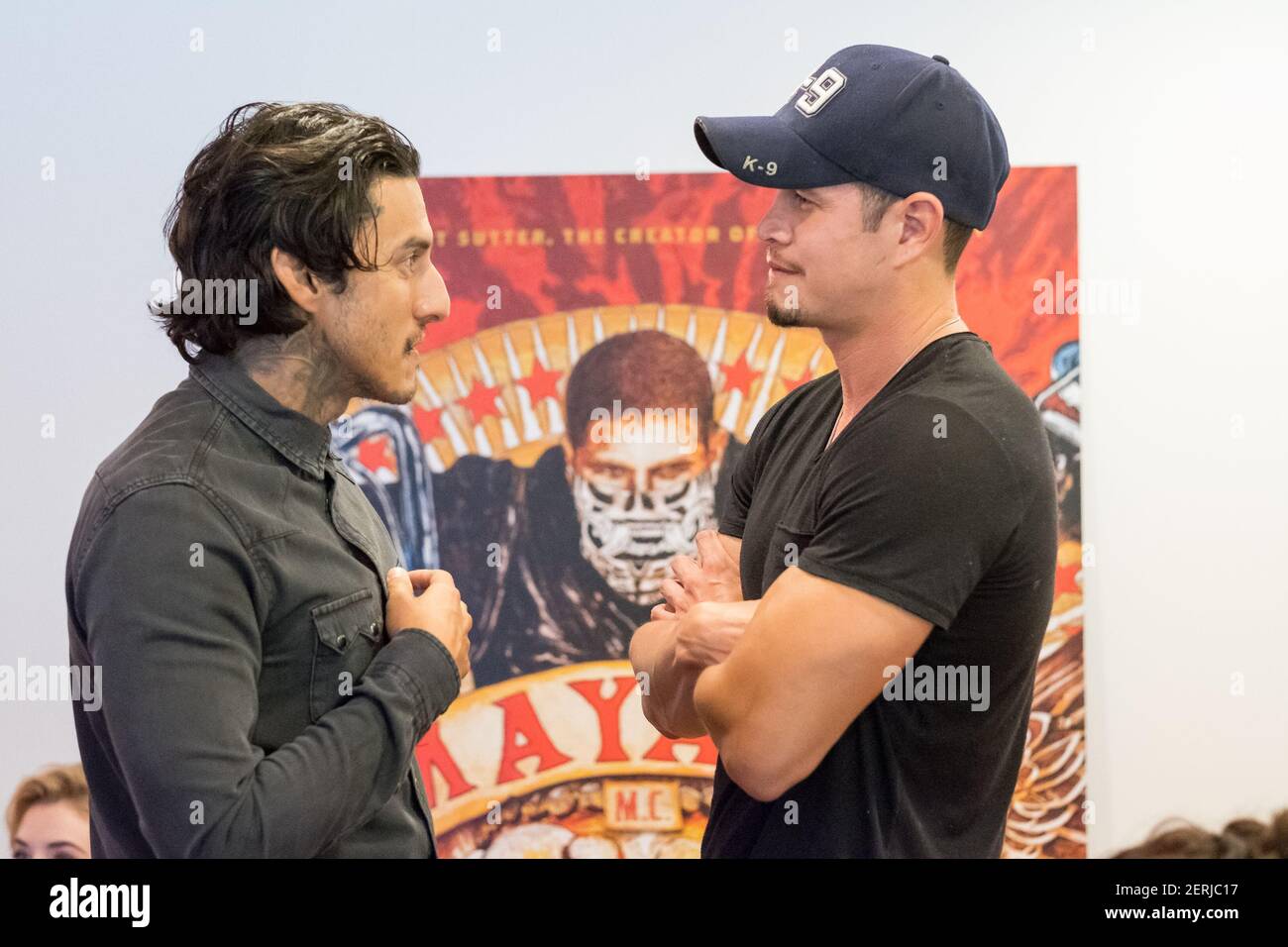 LOS ANGELES - SEPTEMBER 4: Richard Cabral and JD Pardo attend a social ...