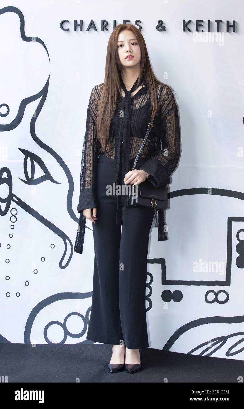 5 September 2018 - Seoul, South Korea : South Korean singer Ahn Sol-bin ...