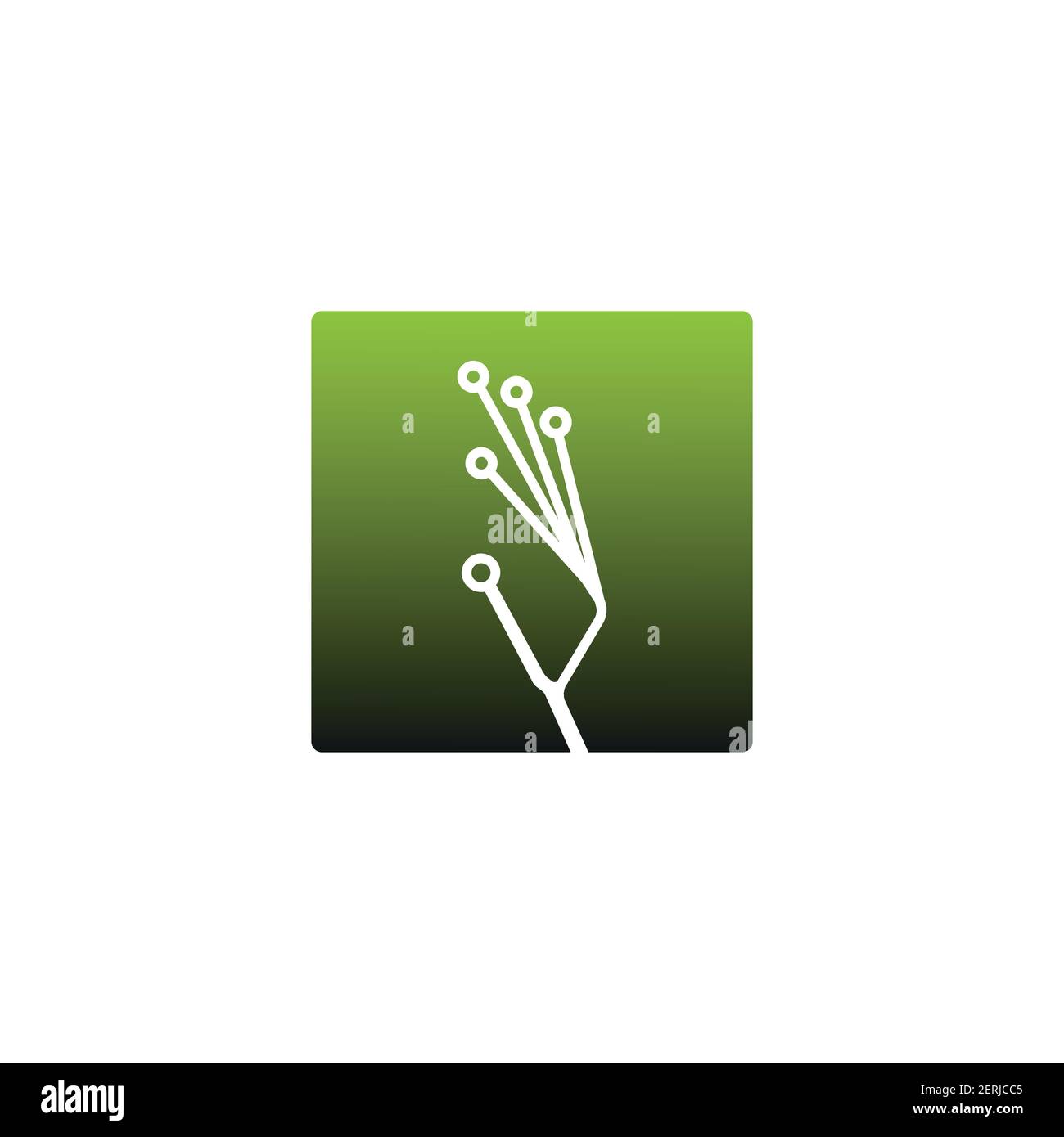 Technology connection icon for apps or websites Stock Vector Image ...