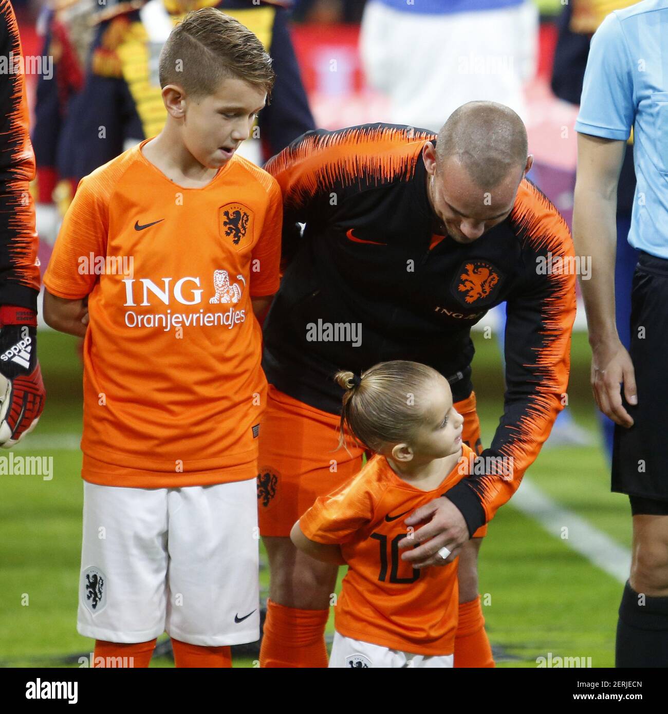 AMSTERDAM, Netherlands, 06-09-2018, football, season 2018 / 2019, Johan ...