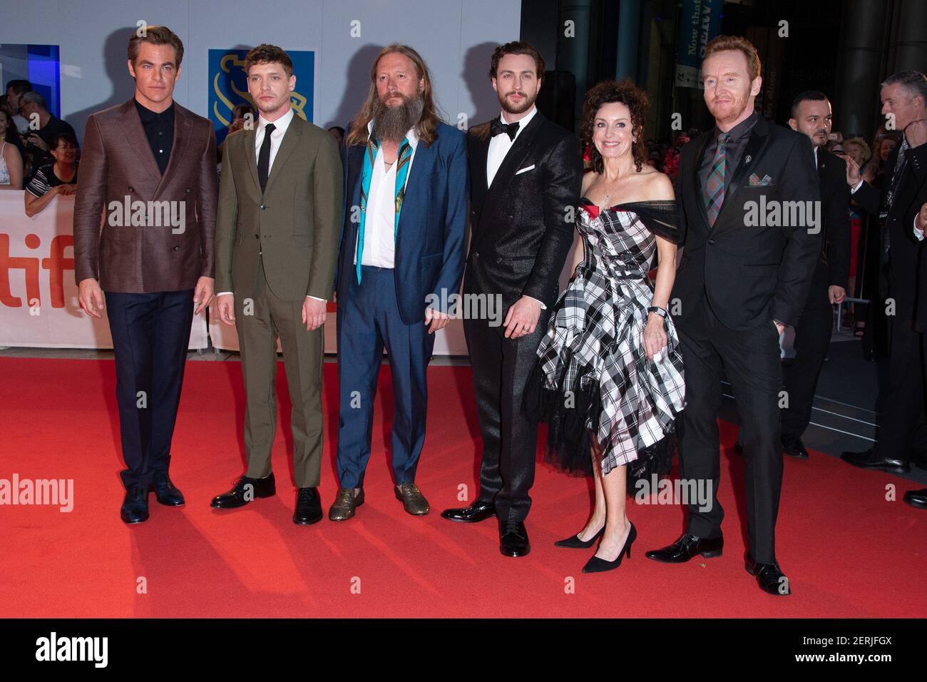 Chris Pine,Billy Howie, David Mackenzie, Aaron Taylor-Johnson, Hazel ...
