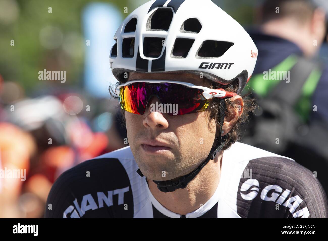 Michael Mathews, start line, Quebec City, Quebec, CANADA, Sept. 7, 2018 ...