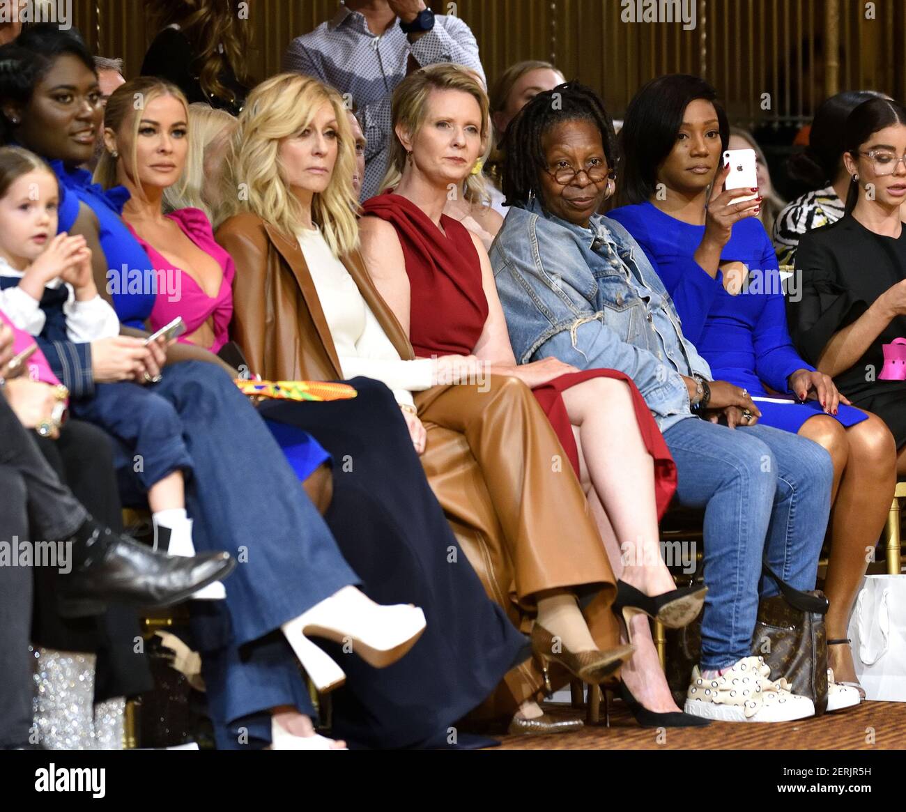 L-R: Danielle Brooks, Carmen Electra, Judith Light, Cynthia Nixon and ...