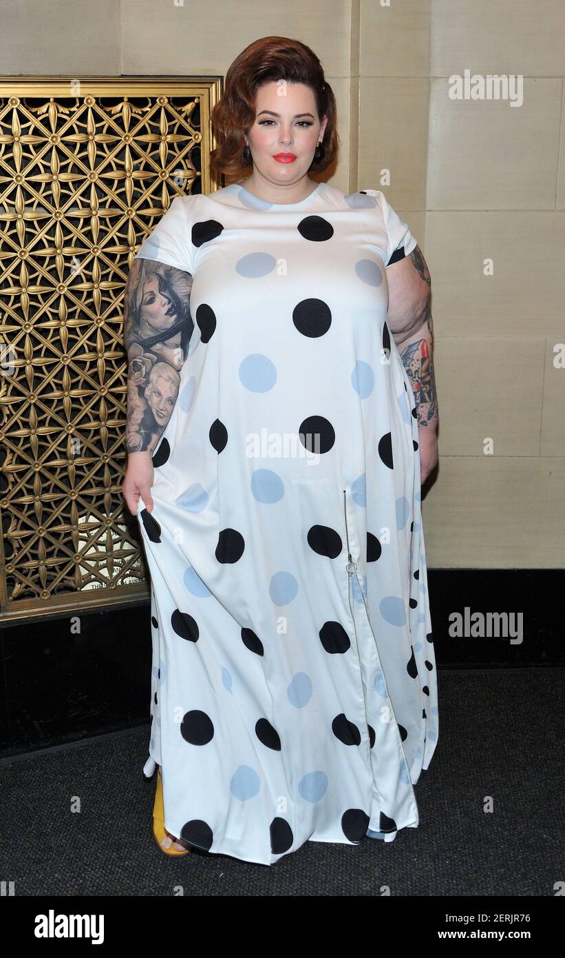 Model Tess Holliday attends the Christian Siriano Spring Summer 2019 ...