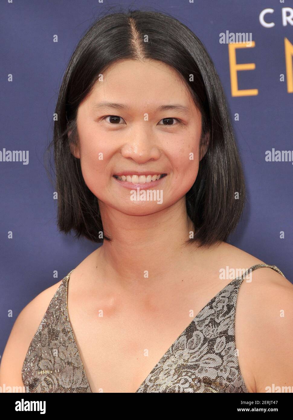 Val Cheung arrives at the 2018 Creative Arts Emmy Awards - Day 1 held ...