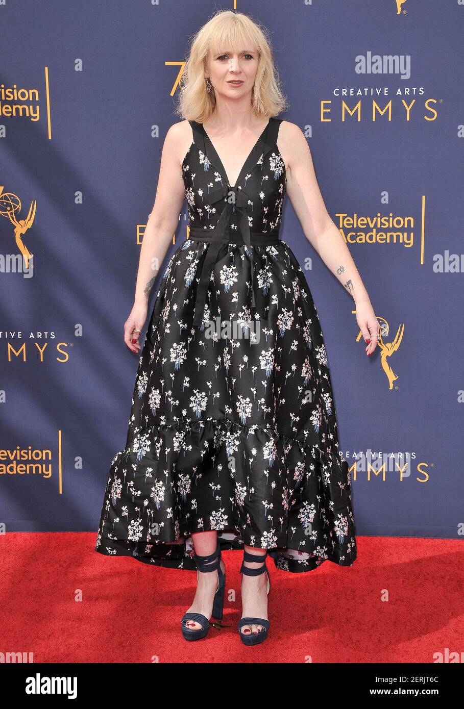 Louise Sutton arrives at the 2018 Creative Arts Emmy Awards - Day 1 ...