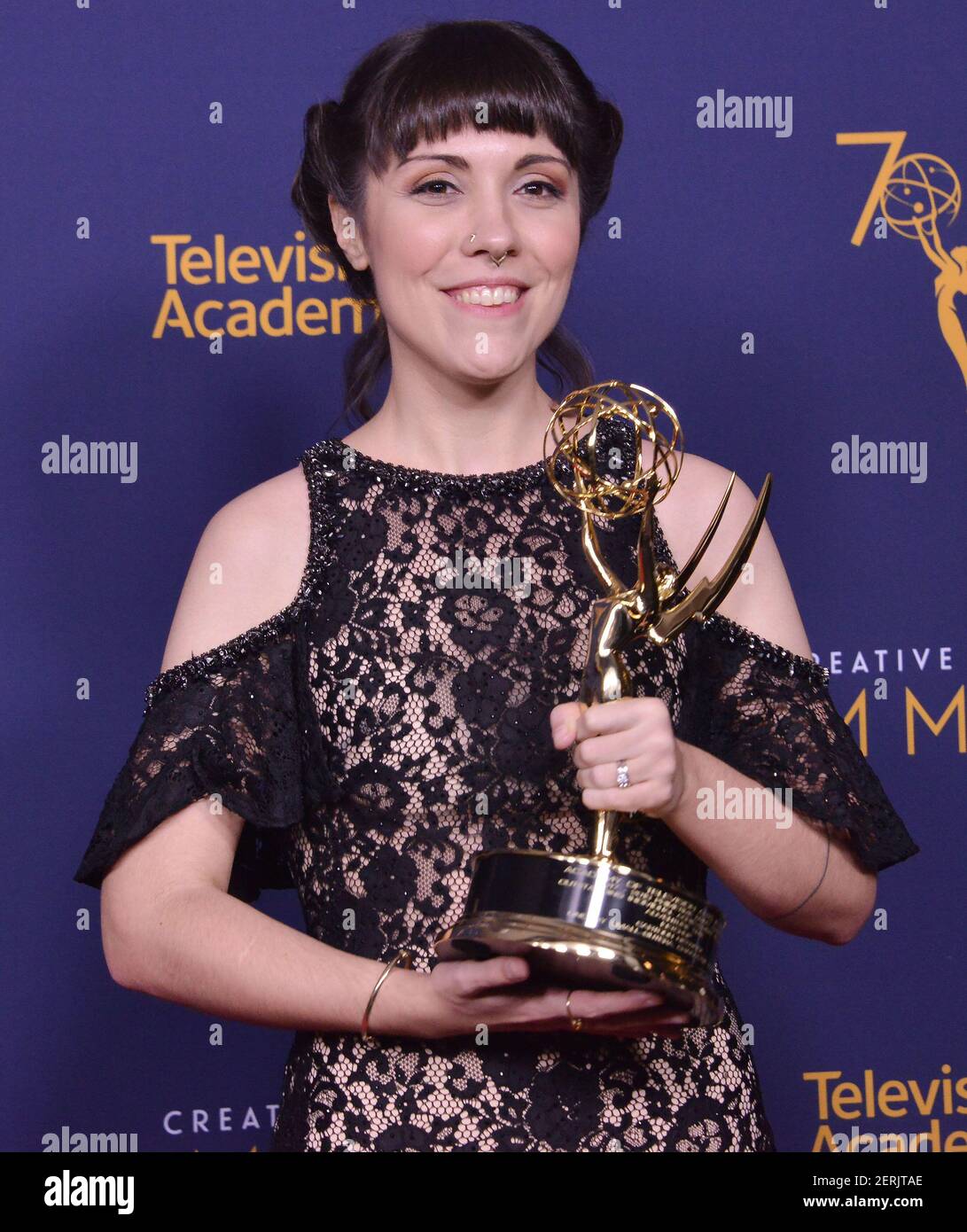 Lindsay Small-Butera, winner for outstanding achievement in animation ...