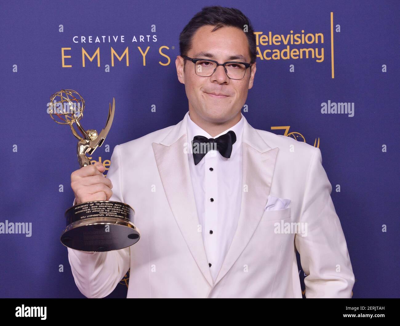 Stu Livingston, winner for outstanding achievement in animation for ...