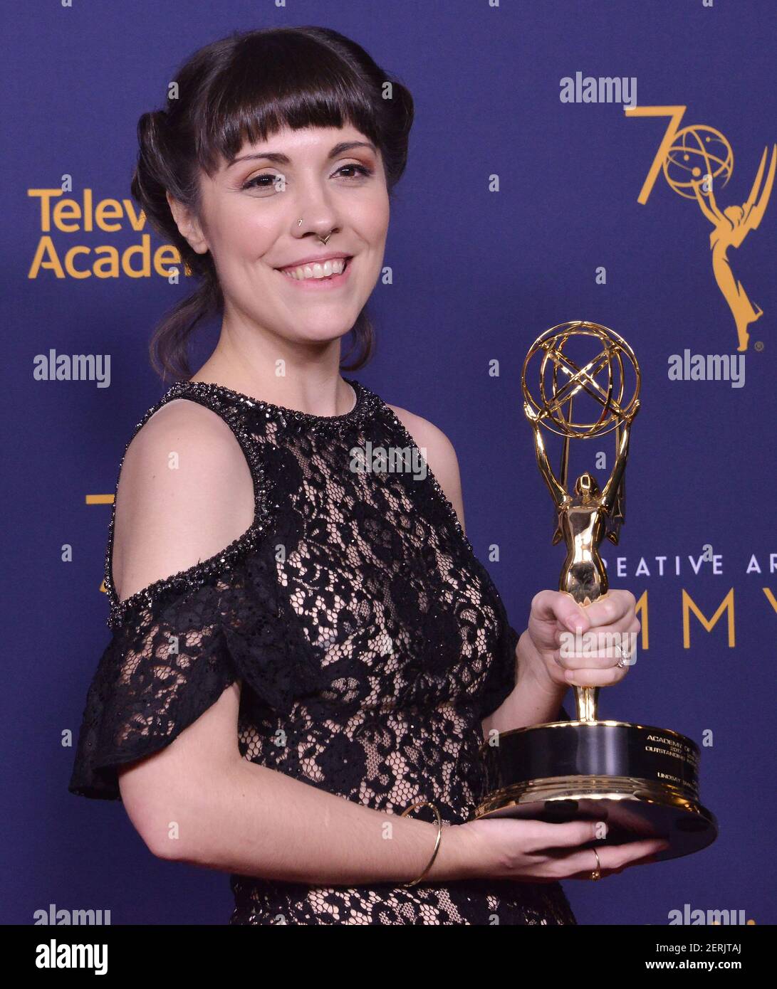 Lindsay Small-Butera, winner for outstanding achievement in animation ...