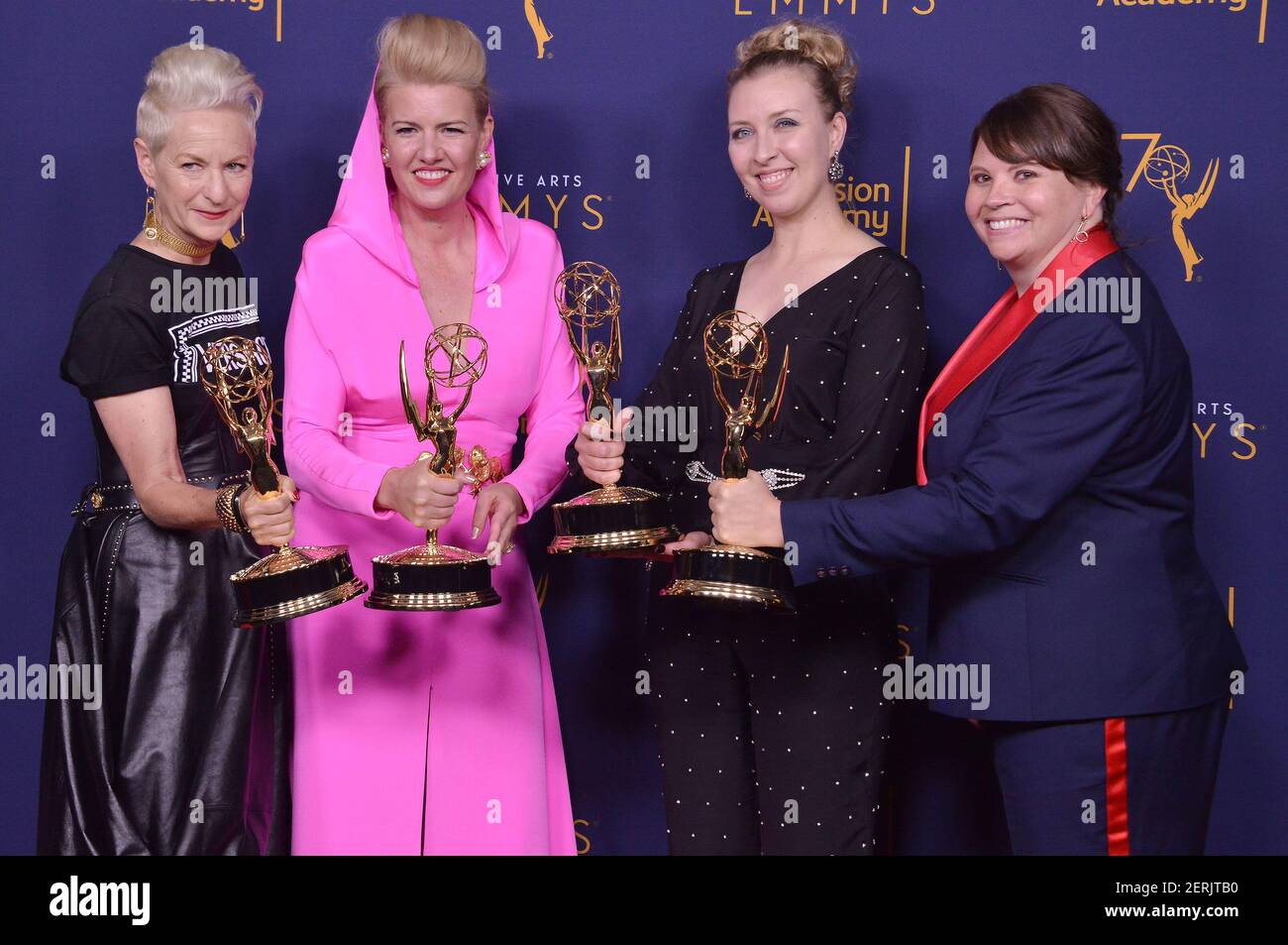 (L-R) Lou Eyrich, Allison Leach, Rebecca Guzzi, and Nora Pedersen ...