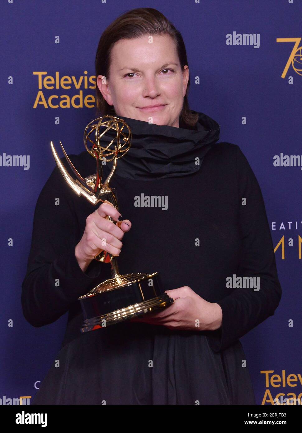 Selina MacArthur, winner for outstanding single-camera picture editing ...